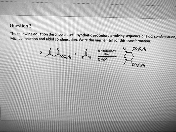SOLVED: Question 3: The following equations describe three useful ...