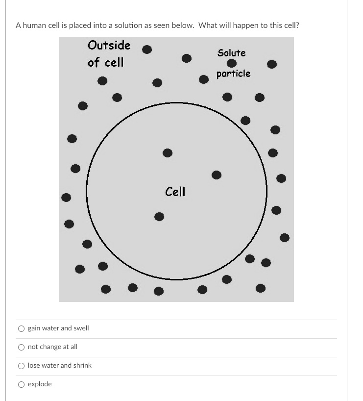 SOLVED: I'm a bit confused since it didn't say what solution the cell ...
