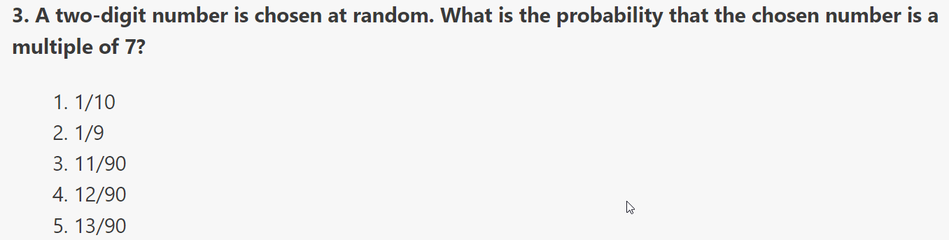 SOLVED: 3. A two-digit number is chosen at random. What is the ...