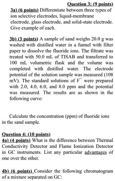 SOLVED: Question 3:(9points) 3a) (6points) Differentiate between three ...
