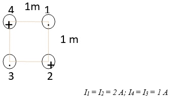 according to figure 1 which shows a configuration of several conductors ...
