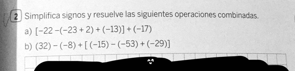 SOLVED: ayuda porfaaaaaaaaa calcular sumas y diferencias Simplifica ...