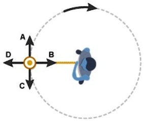 SOLVED: 'The picture below shows a person swinging a yo-yo in a circle ...