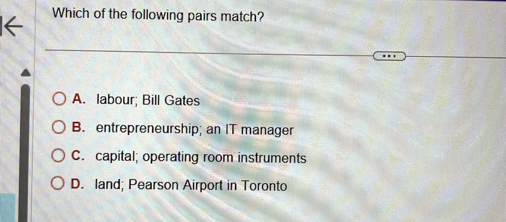 which of the following pairs match a labour bill gates b ...