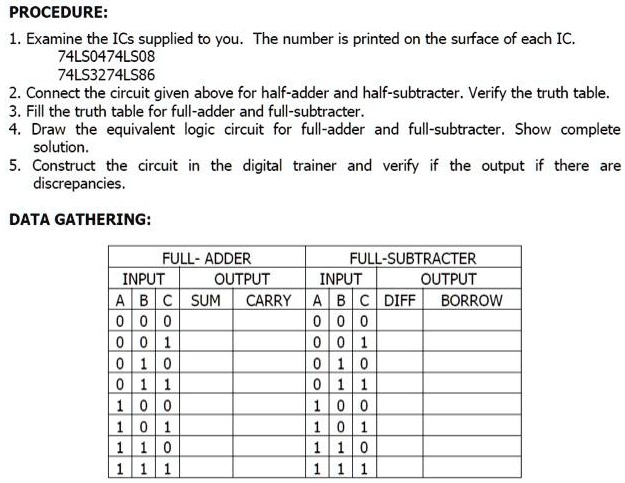 procedure 1 examine the ics supplied to you the number is printed on ...
