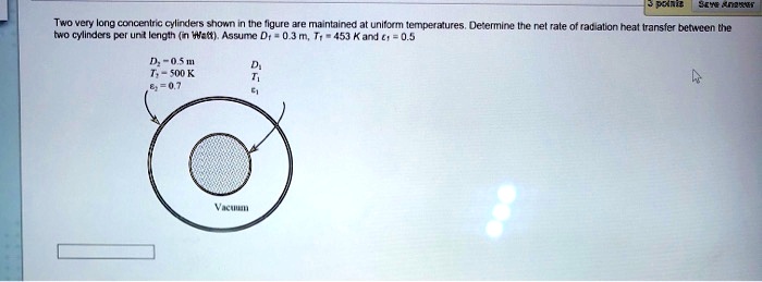 sewptoktt two very long concentric cylinders shown in the figure are ...