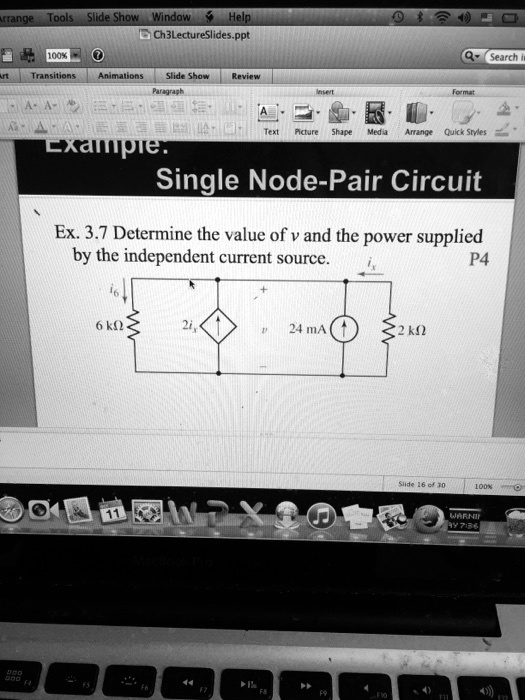 Solved Circuit Window Ch3lectureslidesppt 100 Q Search A Text Pictureshape Media Arrangequick 