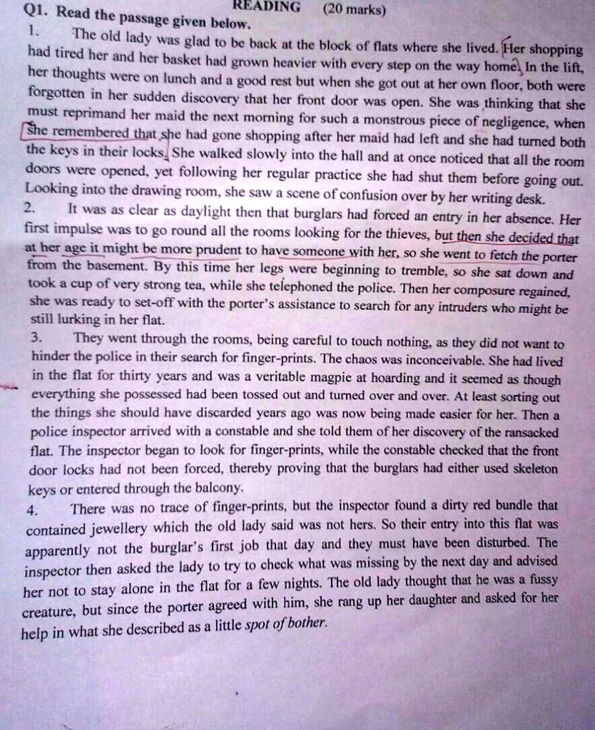 SOLVED: 'read the passage given below the, question u asked for' SOLVED: 'read the passage given below the, question u asked for'