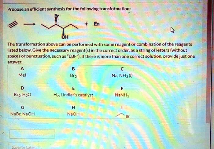 [GET ANSWER] propose an efficient synthesis for the following transfotmation en oh the ...