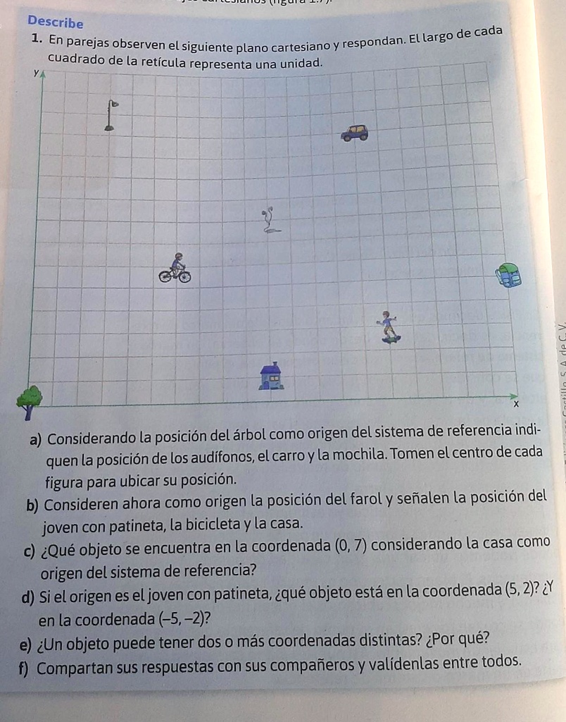 ayuda plis doy coronita describe 1 en parejas observen respondan el ...