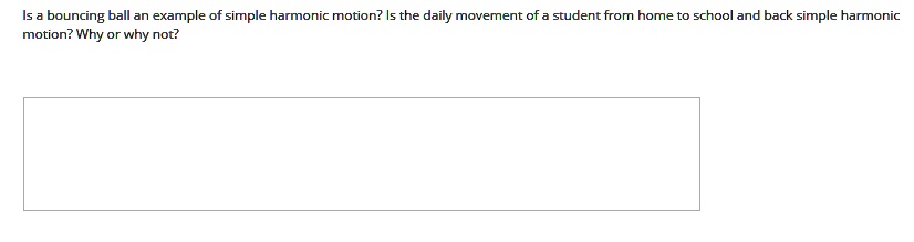 is a bouncing ball an example of simple harmonic motion the daily ...