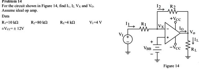 [GET ANSWER] Problem 14 For the circuit shown in Figure 14, find I1, I2 ...
