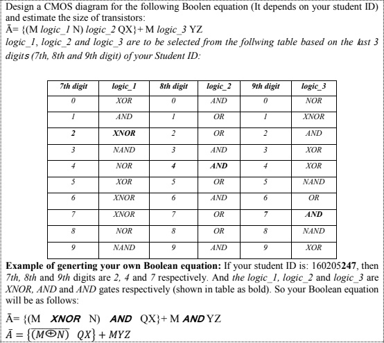SOLVED: My student ID 7th digit is 1, 8th digit is 9 and 9th digit is 4 ...