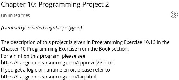 texts in c chapter 10 programming project 2 unlimited tries geometry n ... texts in c chapter 10 programming project 2 unlimited tries geometry n ...