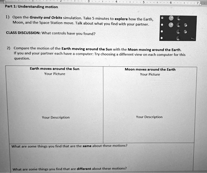 part 1 understanding motion open the gravity and orbits simulation take ...