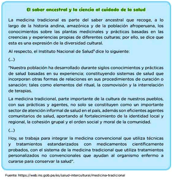 SOLVED: ¿De dónde proviene la medicina tradicional? ¿Quiénes y cómo la ...