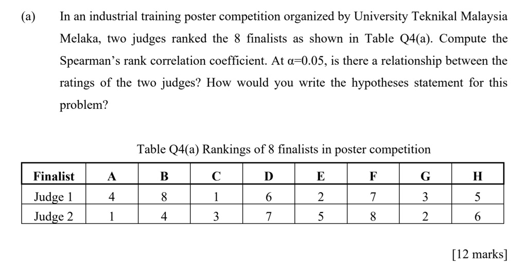 SOLVED: In an industrial training poster competition organized by ...