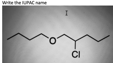 SOLVED: Write the IUPAC name Cl