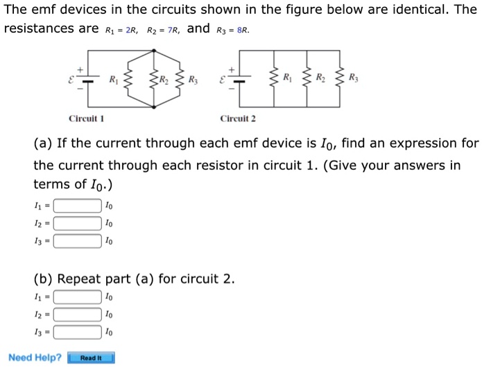 VIDEO solution: The emf devices in the circuits shown in the figure ...
