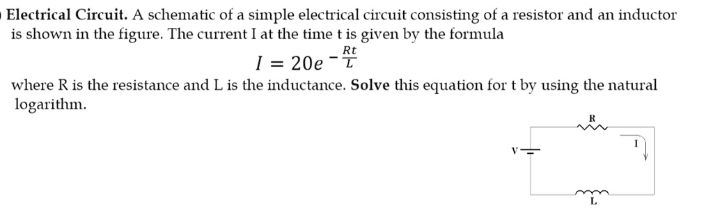 electrical circuit a schematic of a simple electrical circuit ...