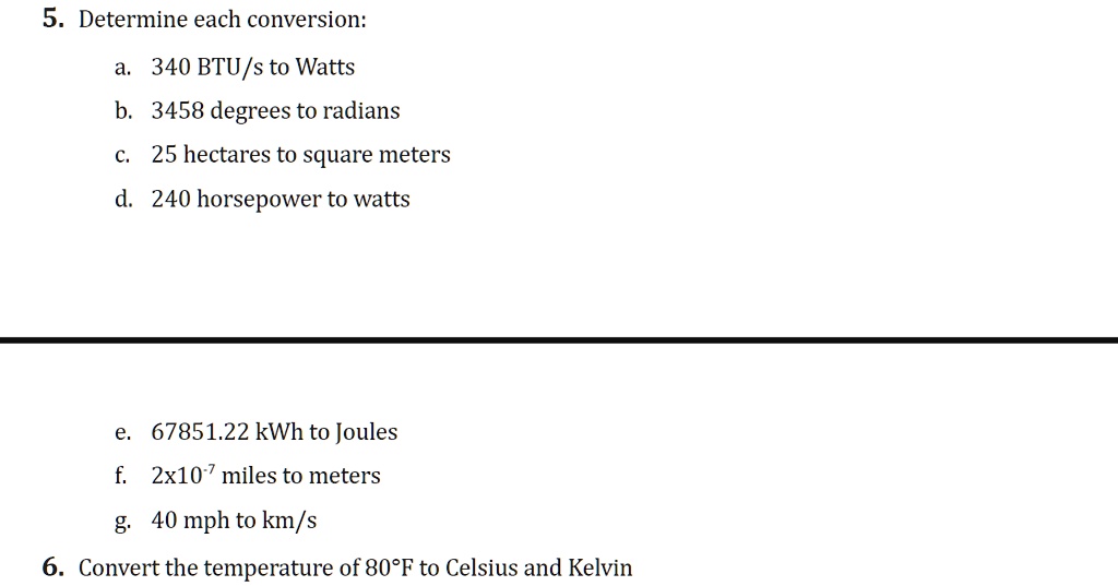 5 Determine Each Conversion 340 BTU s To Watts 3458 SolvedLib 5 Determine Each Conversion 340 BTU s To Watts 3458 SolvedLib
