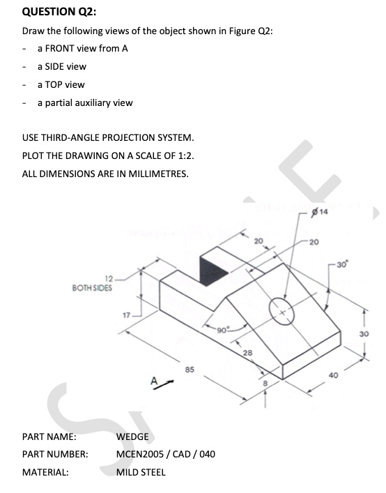 Auxiliary View In Autocad