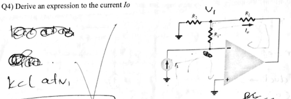 SOLVED: Q4) Derive an expression to the current Io kclats. Q4) Derive ... SOLVED: Q4) Derive an expression to the current Io kclats. Q4) Derive ...