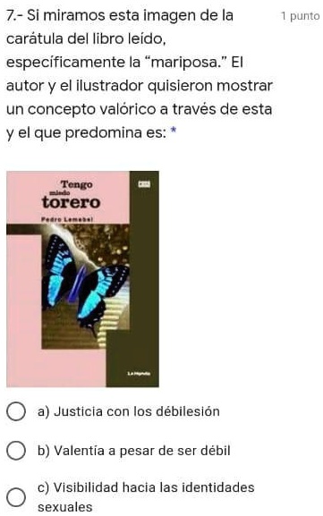 SOLVED: urgenteee quien sabe 7 - Si miramos esta imagen de la punto ...