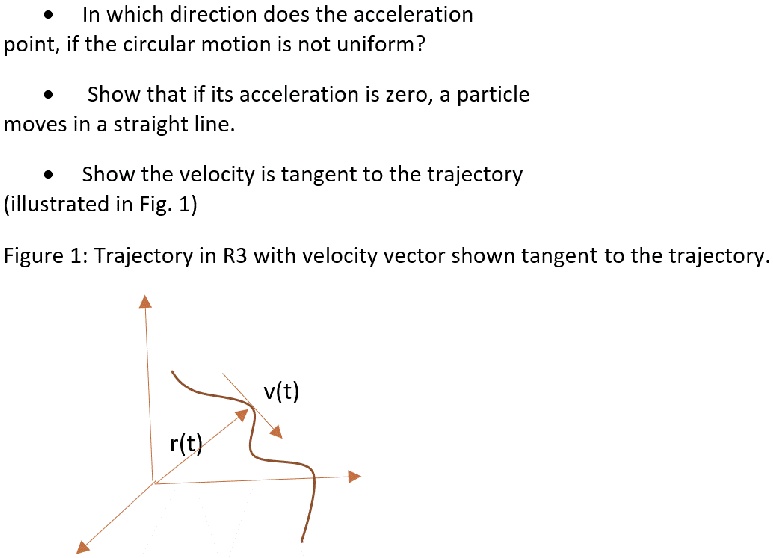 in which direction does the acceleration point if the circular motion ...
