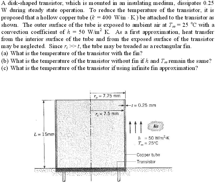 A disk-shaped transistor, which is mounted in an insulating medium ...