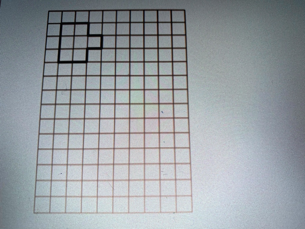 the scale drawing represents the aerial view of a building the actual ...