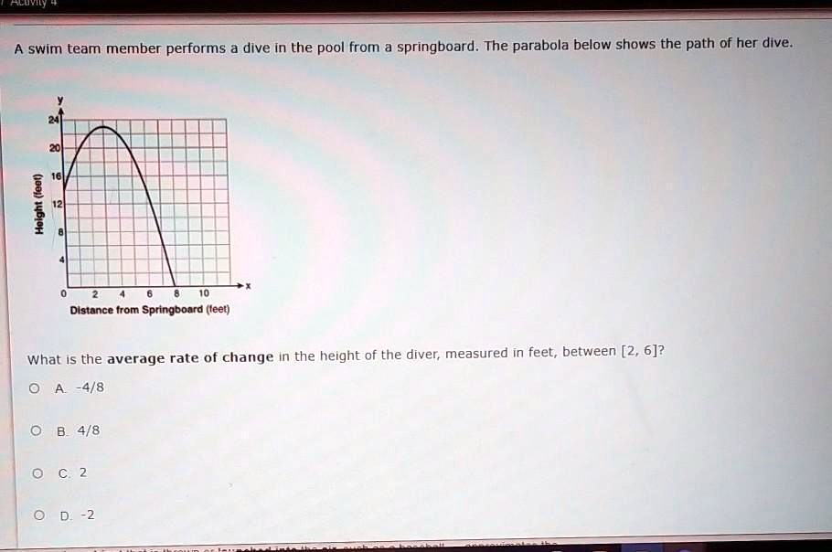 SOLVED: 'help any tutor plz swim team member performs a dive in the ...