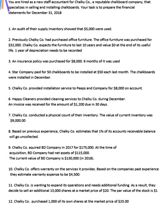 SOLVED: Accounting 2301. Please do journal entry, then general ledger ...