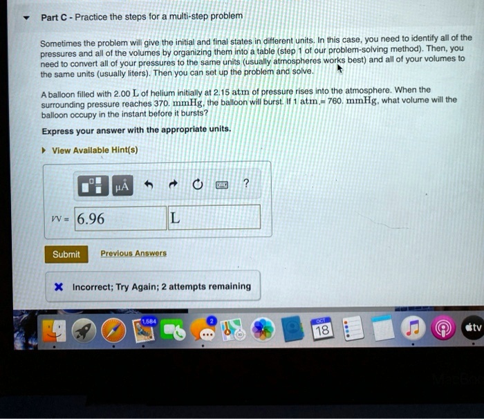SOLVED: Part C: Practice the Steps for Multi-Step Problems Sometimes ...