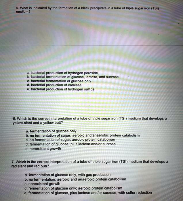 SOLVED: What is indicated by the formation of a black precipitate in a ...