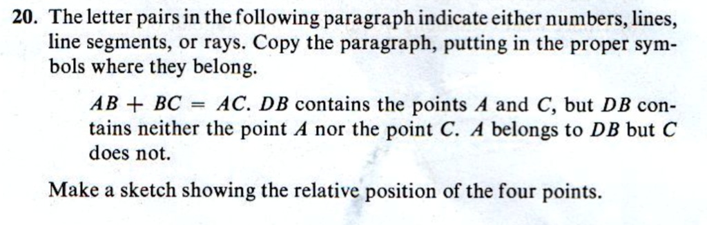 20 the letter pairs in the following paragraph indicate either numbers ...