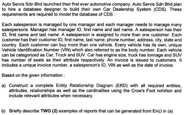 Auto Servis Sdn Bhd launched their first ever automotive company. Auto ...
