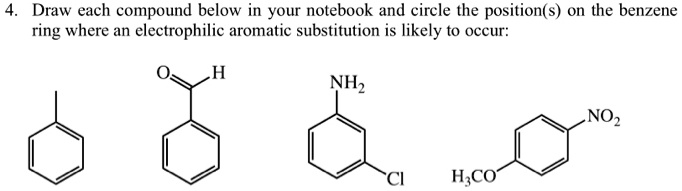 SOLVED:Draw each compound below in your notebook and circle the ...