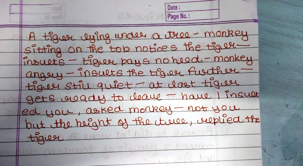 write a story writing create a readable story from the outline given ...