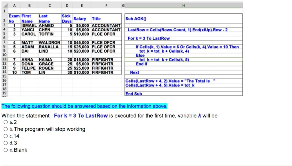 SOLVED: The following question should be answered based on the ...