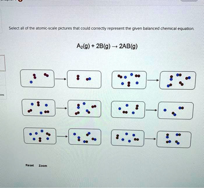 SOLVED: Select all of the atomic-scale pictures that could correctly ...