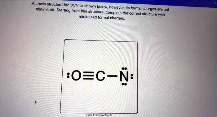 Ocn Lewis Structure