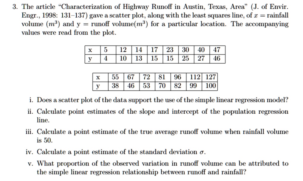 3 the article characterization of highway runoff in austin texas area j ...