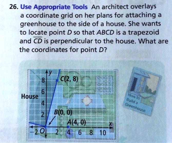 26 use appropriate tools an architect overlays a coordinate grid on her ...