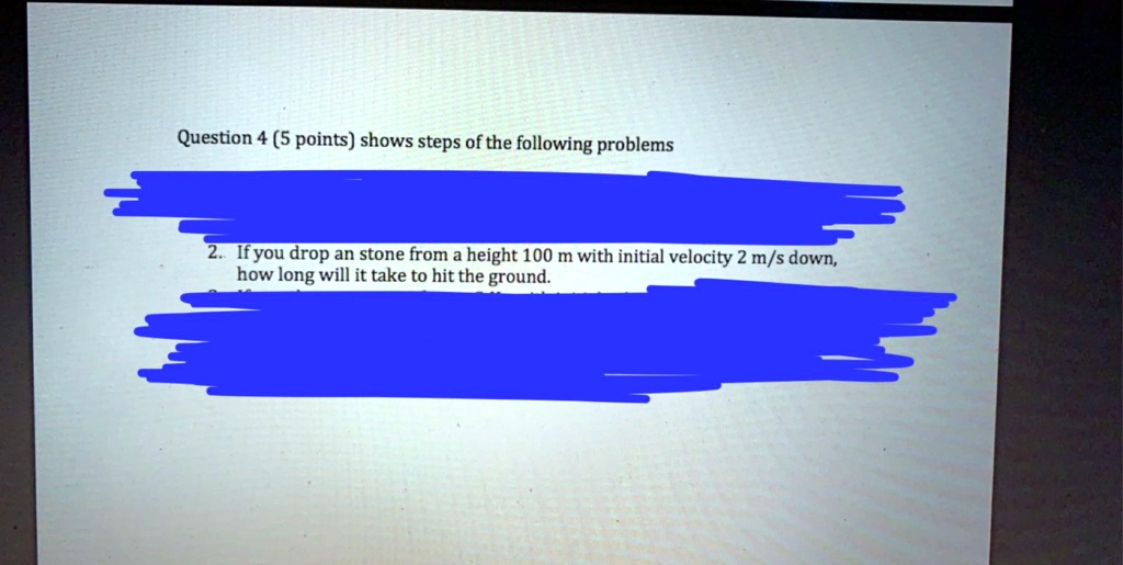 Solved Question 4 5 Points Shows Steps Ofthe Following Problems If