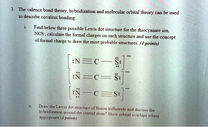 the valence bond theory hybridization and molecular orbital theory can ...
