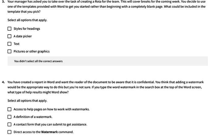 3. Your manager has asked you to take over the task of creating a Rota ...