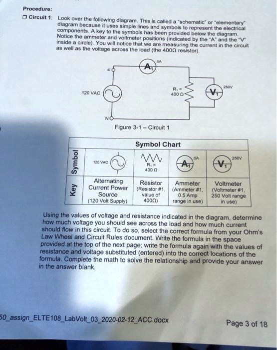 procedure circuit 1look over the following diagramthis is called a ...