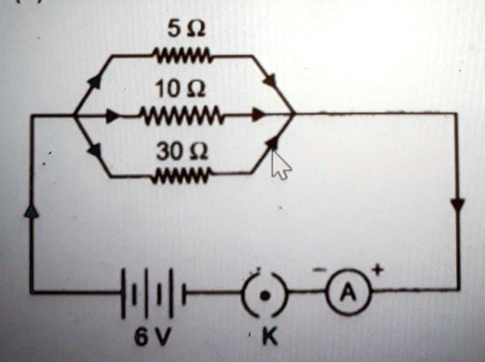 Solved 6 For The Circuit Shown In The Diagram Given Below Calculate