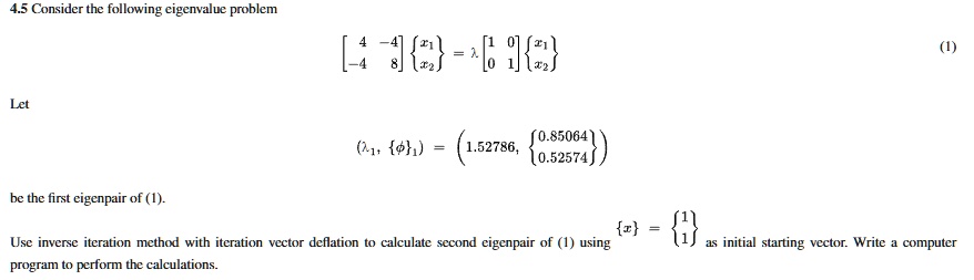Eigenvalues Calculator